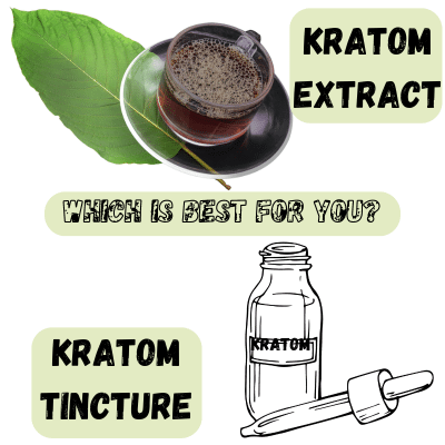 Kratom Tincture vs Extract: 5 Key Differences Explained